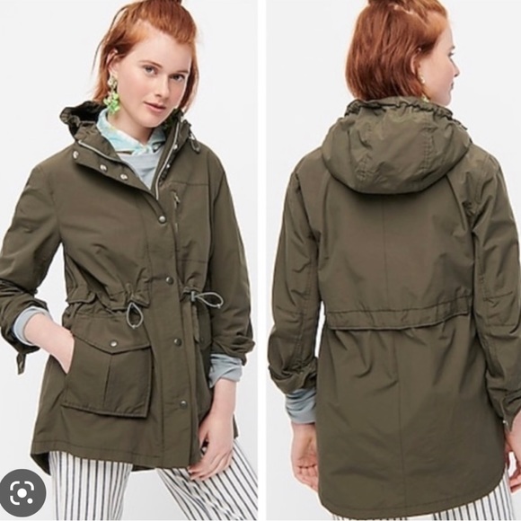 J. Crew | Jackets & Coats | J Crew Light Weight Anorak Jacket | Poshmark